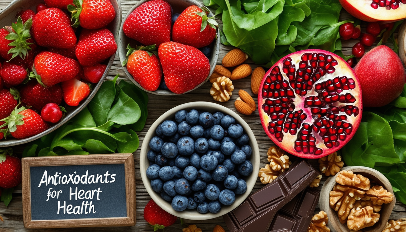 Super-aliments pour un cœur en santé : quels antioxydants privilégier
